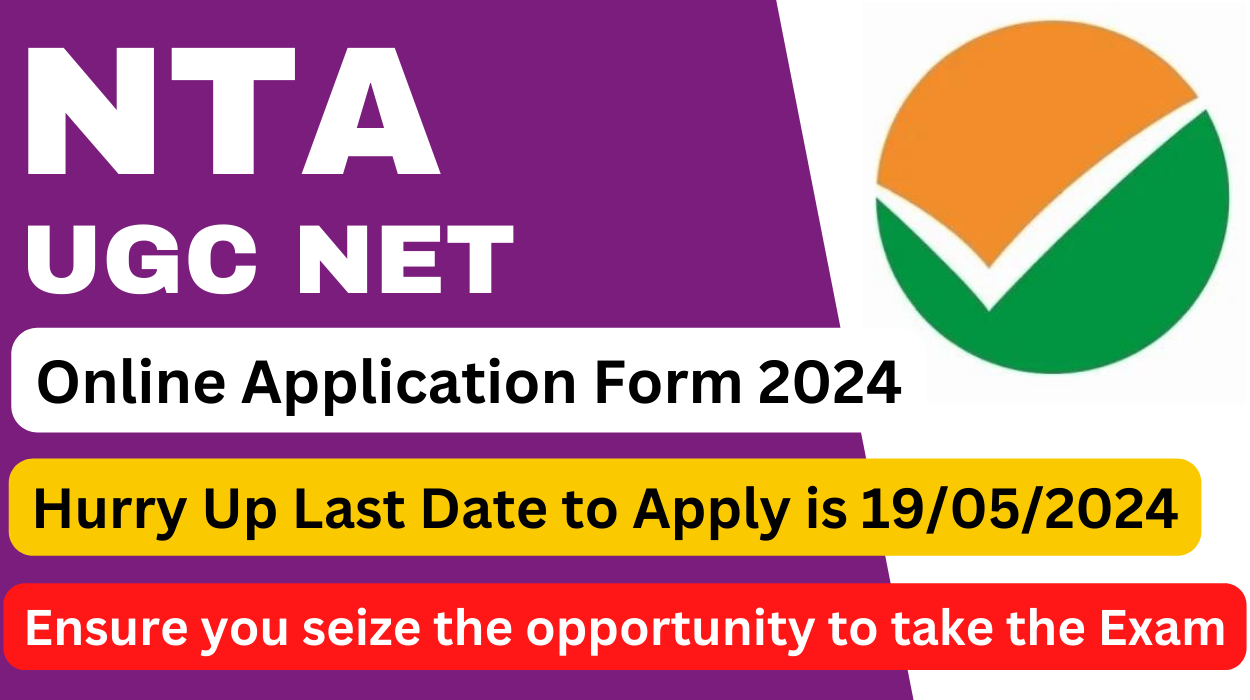 NTA UGC NET Online Application Form June 2024 Application Date Extended ... NTA UGC NET Online Application Form June 2024 Application Date Extended ...