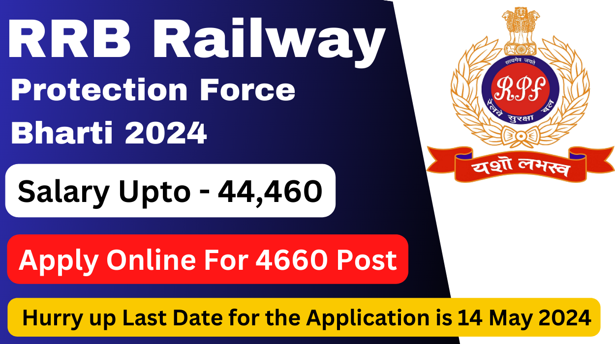 RRB RPF Bharti 2024 Apply Now For 4660 Post
